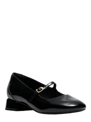 Clarks Daiss Bar Mary Jane Pump - Black Patent