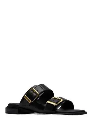 Clarks Ariany Bay Sandal - Black Leather