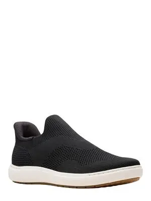 Clarks Nalle Step Sneaker - Black Knit