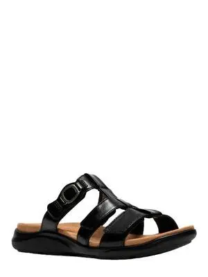 Clarks Kitly Pearl Sandal - Black Patent
