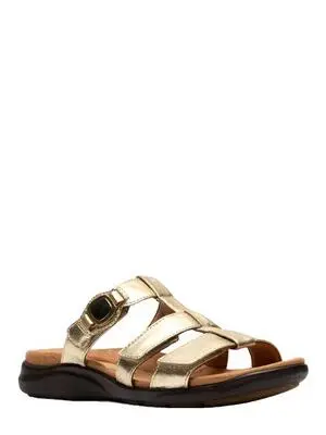 Clarks Kitly Pearl Sandal - Champagne