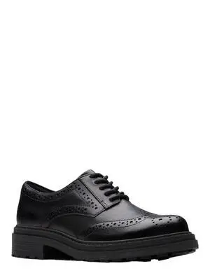 Clarks Orinoco 3 Derby - Black Leather