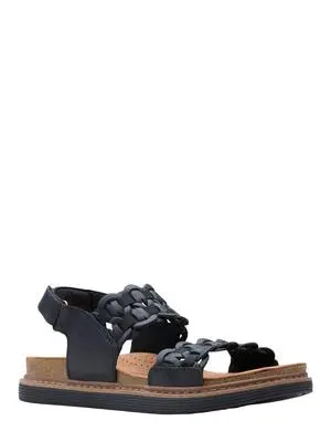 Clarks Arwell Glide Sandal - Black Comb