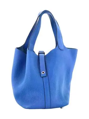 Hermès Picotin Lock Pm Bucket Bag - Blue