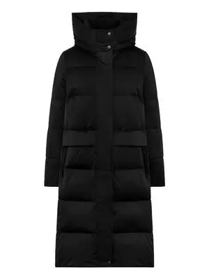 DUNO Hooded Puffer Jacket - Black
