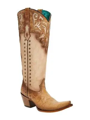 CORRAL Studded Western Boots