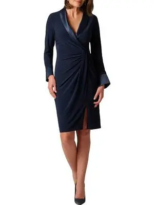 Adrianna Papell Floral Fit & Flare Minidress - Midnight