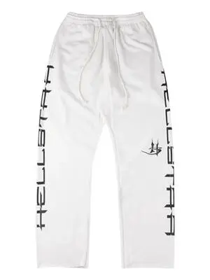 HELLSTAR Gothic Sweatpants - White