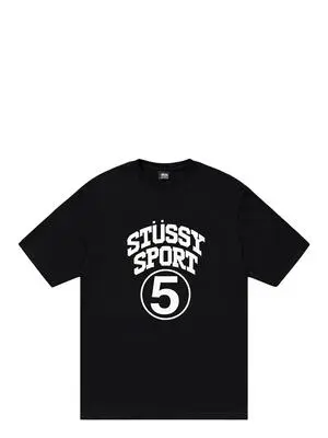 StÜssy 5 Sport Tee - Black