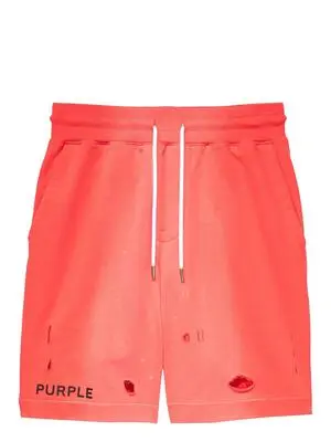 PURPLE BRAND French Terry Short - Red