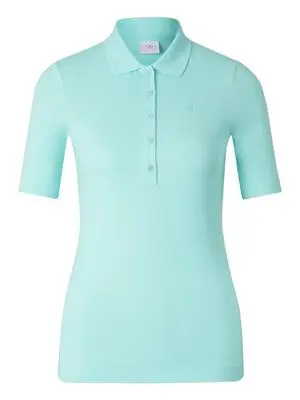 Bogner Malika Polo Shirt - Cyan-blue