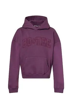Bo+tee Cotton-blend Hoodie - Purple
