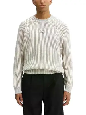 Filling Pieces Ribbed Knit Sweater - Neutrals