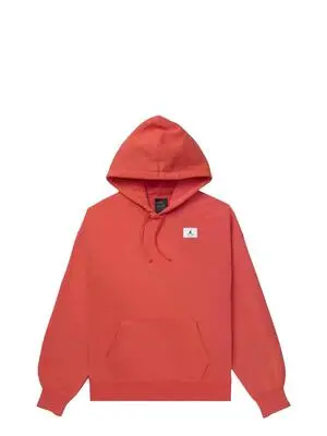 JORDAN Flight Fleece Logo-patch Hoodie - Orange