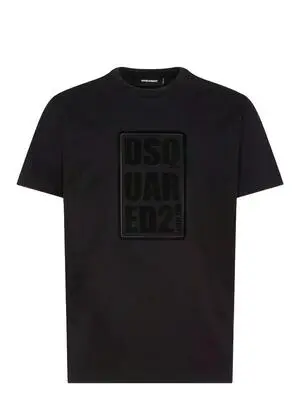 Dsquared2 Embossed Crew-neck T-shirt - Black