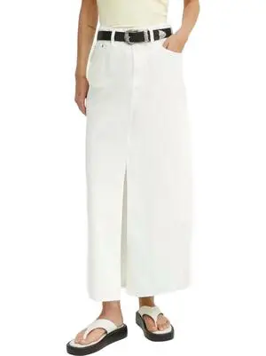 G-star Raw Maxi Slit Skirt - White