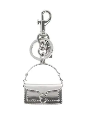 COACH Tabby Bag Charm - Silver