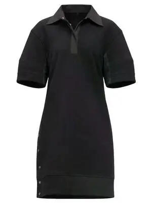 3.1 Phillip Lim Polo-collar Mini Dress - Black