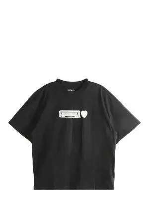 Carhartt Work In Progress Deconstructed Label Short-sleeve T-shirt - Black