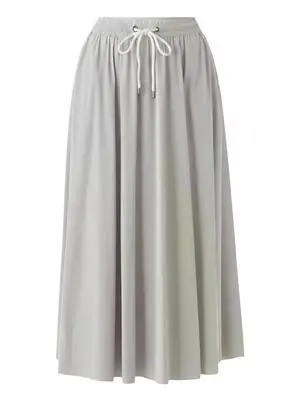HERNO A-Line Drawstring Skirt