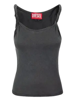 DIESEL® Twist-strap Top - Grey