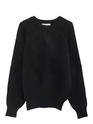 Gimaguas Raglan-sleeve Sweater - Black