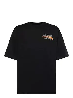 Amiri Hollywood Horse Printed T-shirt - Black