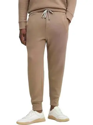 Emporio Armani Drawstring Logo-detail Track Pants - Neutrals