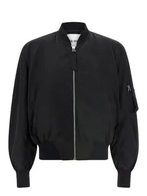 Attico Anja Bomber Jacket - Black