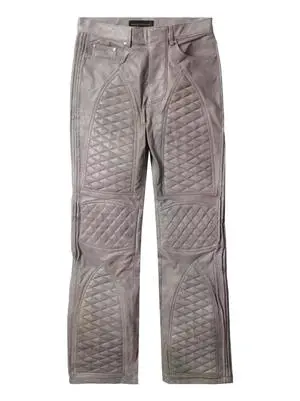 WHO DECIDES WAR BY EV BRAVADO Quilted Trousers - Grey