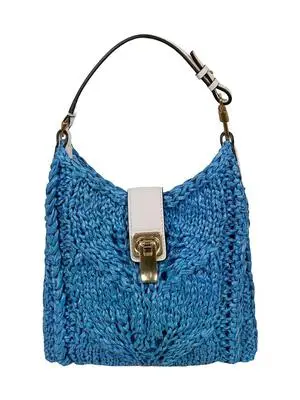 Ermanno Scervino Interwoven Tote - Blue