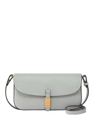 Pinko Leather Shoulder Bag - Grey