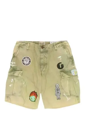 GALLERY DEPT. Patch-detailed Cargo Shorts - Neutrals