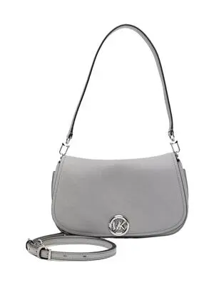 Michael Kors Nolita Medium Leather Convertible Shoulder Bag - Grey