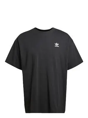 Adidas Trefoil Essentials Oversized Tee Shirt - Black