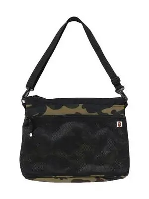A BATHING APE 1st Camo Shoulder Bag - Green
