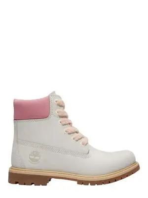 Timberland 6-inch Premium Waterproof Boots - Natural/pink