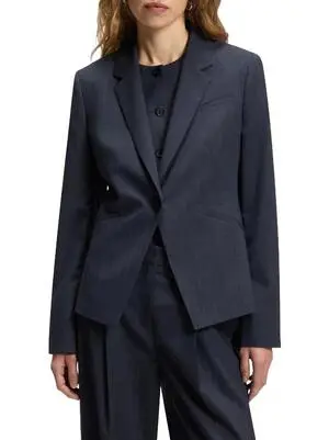 BOSS Jia Wool Jacket - Sky Captain