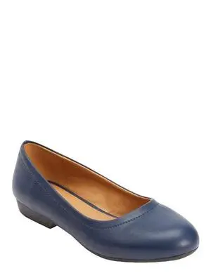 COMFORTVIEW The Jaiden Slip-on Flat - Navy
