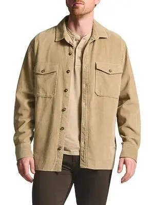 34 Heritage Corduroy Overshirt - Aluminum