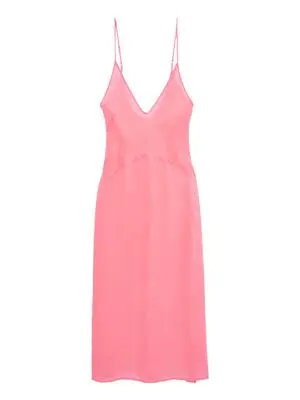 Araks Cadel Silk Slip Dress - Pink