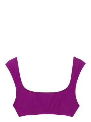 Araks Flora Bikini Top - Purple