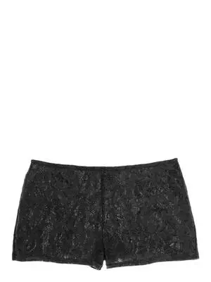 Araks Guinevere Lace Shorts - Black