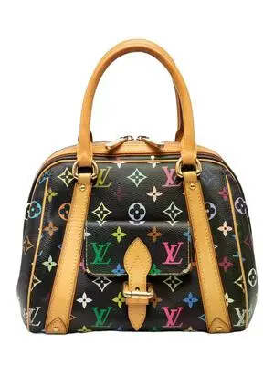 LOUIS VUITTON 2006 Monogram Multicolore Priscilla Handbag - Black