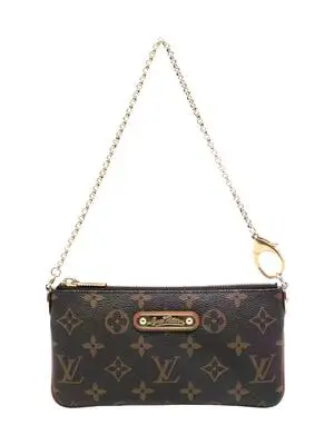 LOUIS VUITTON 2011 Monogram Pochette Milla Mm Shoulder Bag - Brown