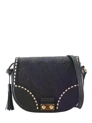 LOUIS VUITTON 2017 Monogram Empreinte Junot Crossbody Bag - Black