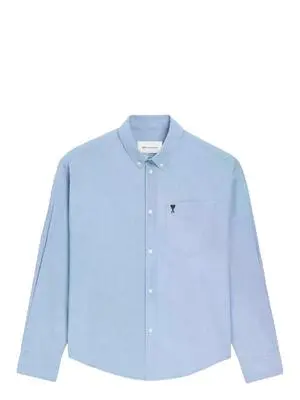 Ami De Coeur Embroidered Shirt - Blue