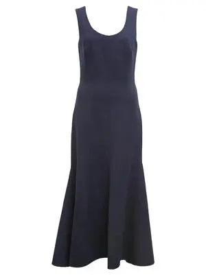 Stella McCartney Flared Midi Dress - Blue