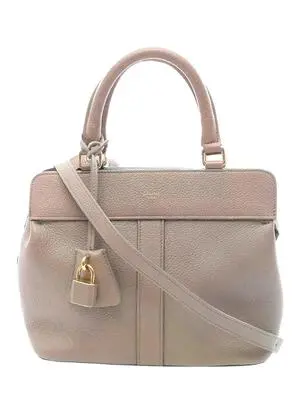 Celine 2000-2010 Small Cabas De France Satchel - Brown