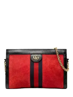 Gucci Small Ophidia Chain Crossbody Bag - Black